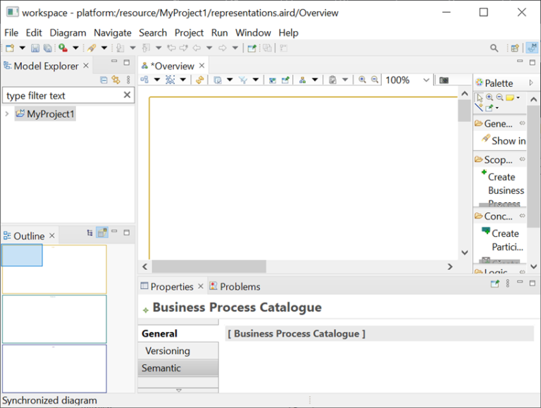 2 Create a Modelling Project – ISO20022.PLUS